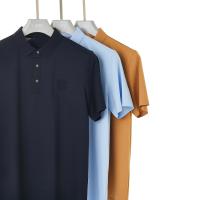 China Wholesale Custom Moisture Wicking Golf Polo Shirt for Men 170-120G Fabric ODM/OEM for sale