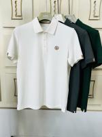 China Men's 100% Cotton Summer Polo Shirt Short Sleeve Casual 3D Knitted 160g for sale