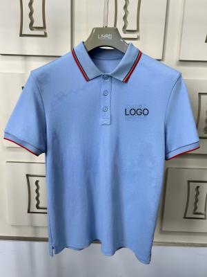 China Custom 100% Cotton Men's Plain Polo Shirt Short Sleeve Casual Golf T Shirt 180gsm for sale