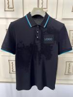 China Custom 100% Cotton Men's Plain Polo Shirt Short Sleeve Casual Golf T Shirt 180gsm for sale