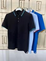 China Custom 100% Cotton Men's Plain Polo Shirt Short Sleeve Casual Golf T Shirt 180gsm for sale