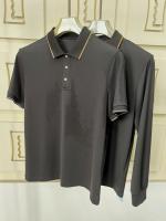 China Men's Cotton Pique Polo Shirt J2809 Custom Design Short Sleeve Anti-Wrinkle 180G Fabric for sale