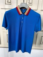 China Unisex Yarn Dyed Knitted Short Sleeve Polo Shirts Quick Dry 210gsm Custom Logo Uniform for sale
