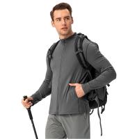 China Custom Lightweight Winter Thermal Running Jacket Men Full Sleeve Spandex Nylon Gym Track Top Yoga Training Jacket for sale