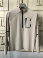 China Custom Lightweight Winter Thermal Running Jacket Men Full Sleeve Spandex Nylon Gym Track Top Yoga Training Jacket for sale
