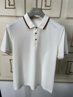 China Men's Custom Logo Quick Dry Knitted Polo Shirt 150gsm Short Sleeve Business Casual for sale
