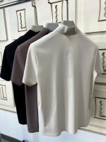 China OEM Men's Racing Polo Shirt 180G Spandex Polyester Breathable Anti-Wrinkle Regular Fit White Black for sale
