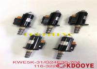 China Excavator Spare Parts , Fan Pump Solenoid 116-3220 244-3114 225-4558 for sale