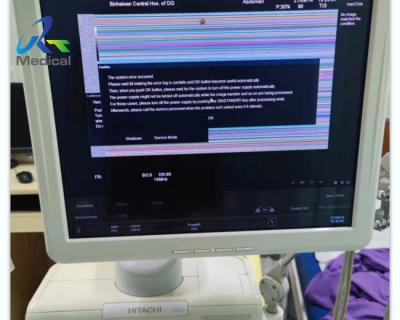 China Hitachi HI VISION Ultrasound Machine Repair Replace Cell Board Preirus Image Blurred And Report Error for sale