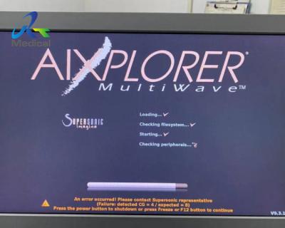 China Aixplorer Ultrasound Machine Repair Self - Test Failed And Unable To Enter The System for sale