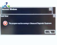 China Doppler Ultrasound Machine Repair Solutions Mindray DC-70 Dark Shadows In The Image Of The Echo Zone for sale