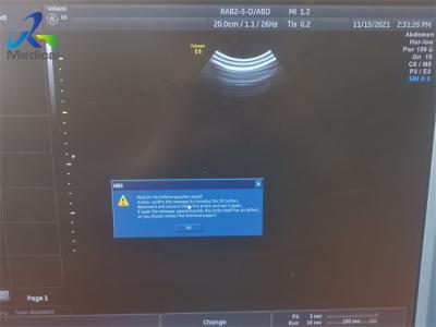 China GE RAB2-5-D 4D Ultrasound Probe Repair Motor Control Failures for sale