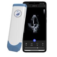 China Wireless Phased Array Handheld Ultrasound Scanner 5MHz Pocket Cardiac Ultrasound for POCUS Echocardiography for sale