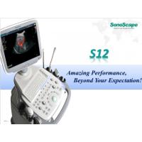 China Fetal Imaging SonoScape Ultrasound Machine Portable Ultrasound Trolley S12 for sale
