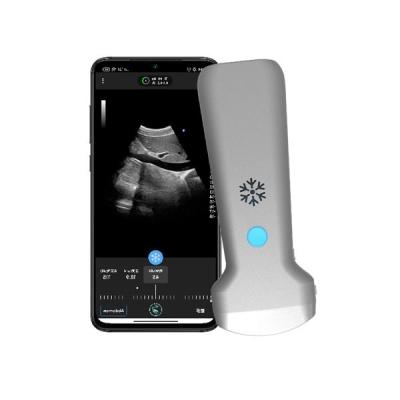 China ISO13485 Wireless Convex Handheld Ultrasound Scanner | Portable Color Doppler Ultrasound Probe for sale