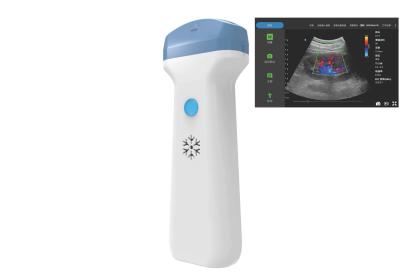 China 6000mAh Wireless Ultrasound Probe 128 Element Wifi Ultrasound CE for sale