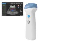 China 6000mAh Wireless Ultrasound Probe 128 Element Wifi Ultrasound CE for sale