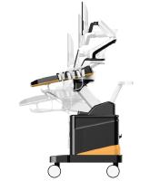 China 3D 4D Trolley Dog Veterinary Ultrasound Machine With 21.5'' LCD for sale