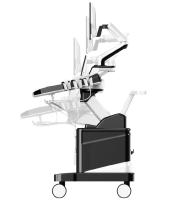 China 21.5'' LCD Trolley Veterinary Ultrasound Scanner M Mode Imaging for sale