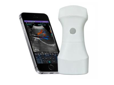 China Wireless Pocket Convex Ultrasound Scanner with Replaceable Battery for Portable Clinical Imaging for sale