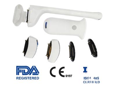 China Wireless Handheld Ultrasound Scanner with 192 Elements | Portable POCUS System with Interchangeable Probes for sale