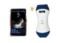 China FDA CE ISO13485 Palm Size Wireless Handheld Ultrasound Probe with Phased Array and Linear Dual Head for POCUS for sale