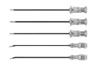 China 22G 100mm Disposable Radiofrequency Lesion Electrode 5mm Active Tip RF Electrode for Pain Management for sale