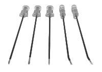 China 23G 150mm Curved Radiofrequency Lesion Electrode 10mm Active Tip RF Electrode for Trigeminal Neuralgia for sale