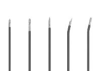 China 22G 100mm Disposable RF Cannula 5mm Active Tip for Facet Joint Radiofrequency Denervation for sale