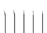 China 22G 100mm Disposable RF Cannula 5mm Active Tip for Facet Joint Radiofrequency Denervation for sale