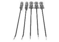 China 22G 100mm Disposable RF Cannula 5mm Active Tip for Facet Joint Radiofrequency Denervation for sale