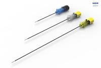 China 20G 145mm Straight RF Cannula 10mm Active Tip for Lumbar Facet Joint RF Ablation for sale
