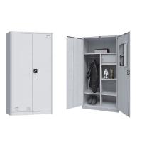 China Home Storage Knock Down Closet Metal Clothes Steel Wardrobe Cabinet for sale