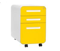 China Metal 3 Drawer File Cabinet with Lock 600x400x500mm Office Storage for sale