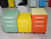 China Metal 3 Drawer File Cabinet with Lock 600x400x500mm Office Storage for sale
