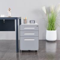 China Metal 3 Drawer File Cabinet with Lock 600x400x500mm Office Storage for sale