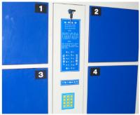 China Waterproof Bag Steel Storage Locker Cabinet Face Recognition Electronic Smart Locker for sale