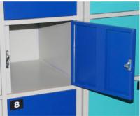 China Waterproof Bag Steel Storage Locker Cabinet Face Recognition Electronic Smart Locker for sale