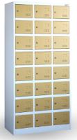 China 24 Doors Smart Digital Electronic Beach Barcode Locker Fashional for sale