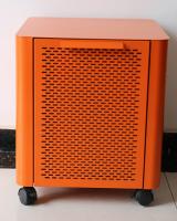 China A4 3-Drawer Mobile Pedestal File Cabinet 0.8mm Steel Office Storage for sale
