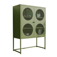China Steel 2 Door Filing Cabinet Storage Metal Locker with Stand Feet 1200x850x400mm for sale