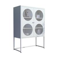 China Steel 2 Door Filing Cabinet Storage Metal Locker with Stand Feet 1200x850x400mm for sale