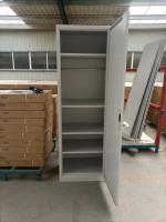 China Two Doors Metal Wardrobe Locker Steel Storage Cabinet for sale