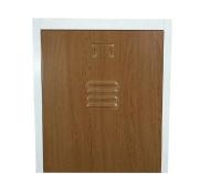 China Single Door Steel Locker Wardrobe 450x500x1800mm Locking Design for Bedroom for sale