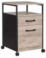 China Industrial Steel 2 Drawer Filing Cabinet 0.6mm Cold Rolled Office Storage for sale
