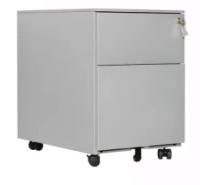 China Modern Steel File Storage Cabinet with Wheels 0.7mm Cold Rolled Steel Custom RAL Color for sale