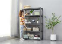 China Angle Steel Warehouse Storage Shelf Boltless Electrostatic Powder Coating for sale