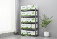 China Angle Steel Warehouse Storage Shelf Boltless Electrostatic Powder Coating for sale