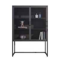 China Modern Furniture 2 Door Metal Wardrobe Cabinet Multi Functional for sale