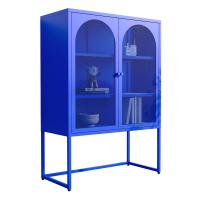 China Multi Functional Two Door Steel Storage Cupboard Cabinet With 2 Adjustable Shelves for sale